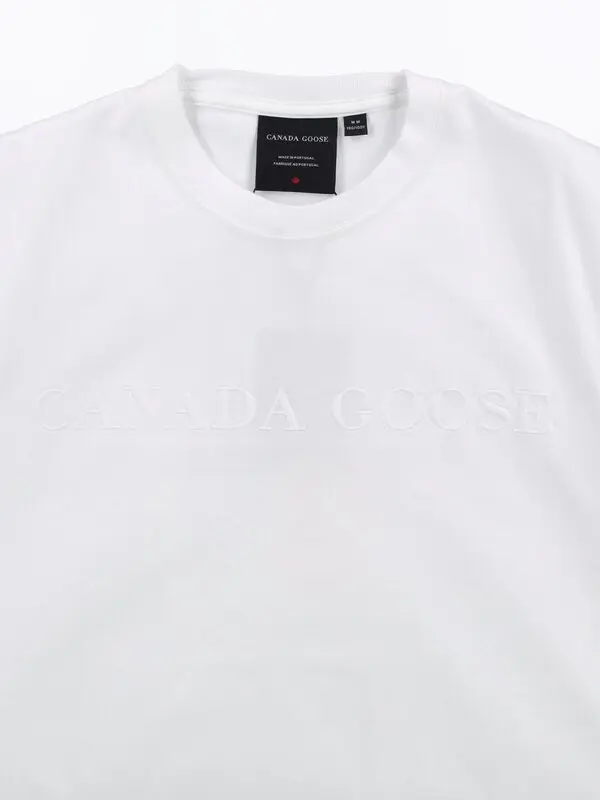 Canada Goose T-shirt Logo "emersen - White
