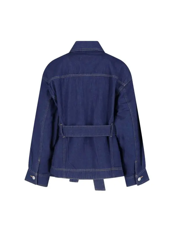 Calvin Klein Denim Tie Jacket