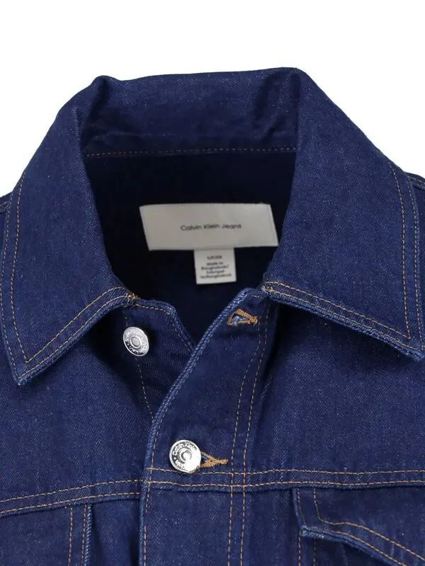 Calvin Klein Denim Tie Jacket