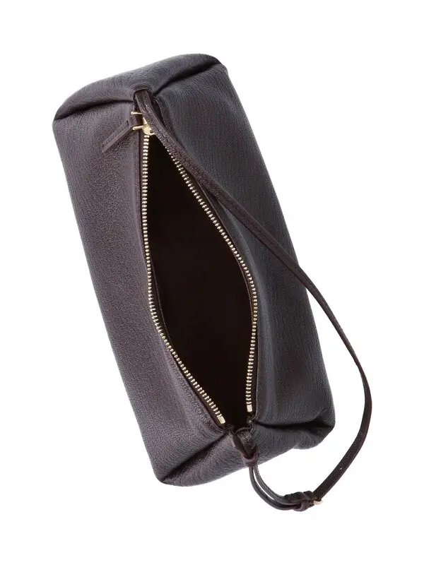 Calvin Klein Leather Shoulder Bag - Brown