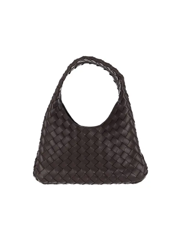 Bottega Veneta Small Campana Handbag - Brown