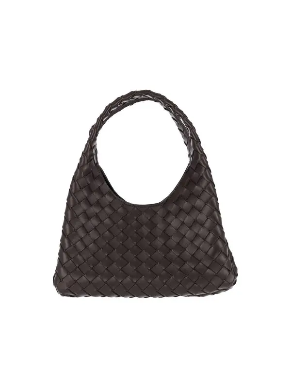 Bottega Veneta Small Campana Handbag - Brown