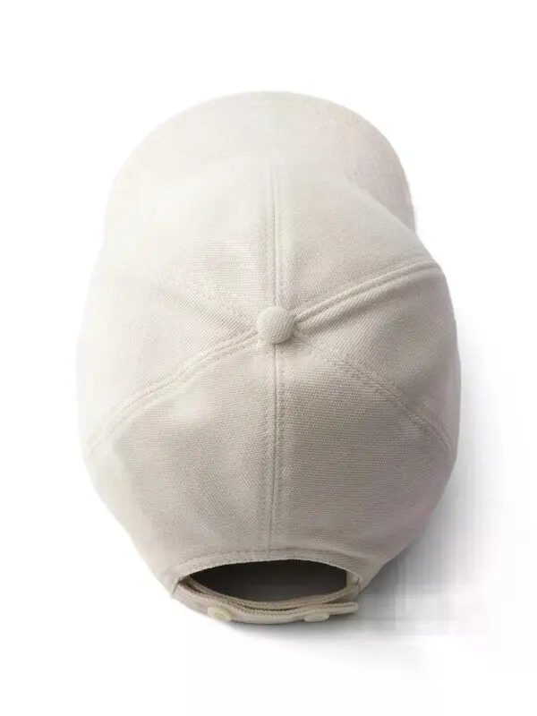 Prada Piqué Baseball Cap - Neutrals