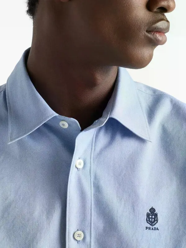 Prada Cotton Shirt - Blue