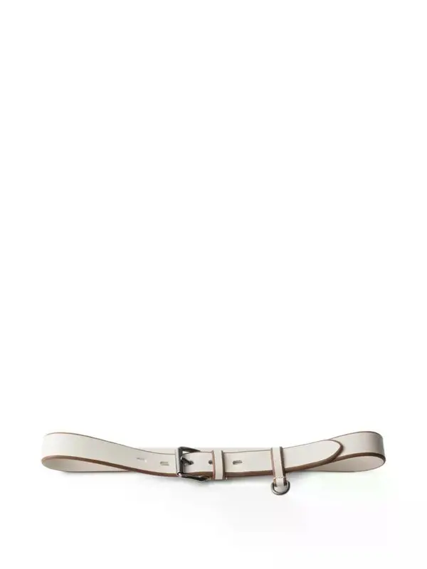 Prada Leather Belt - Neutrals