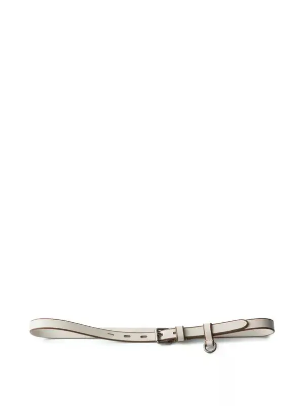 Prada Leather Belt - Neutrals