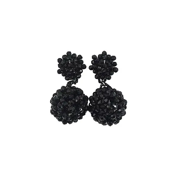 Fairchild Baldwin Orb Earrings - Black