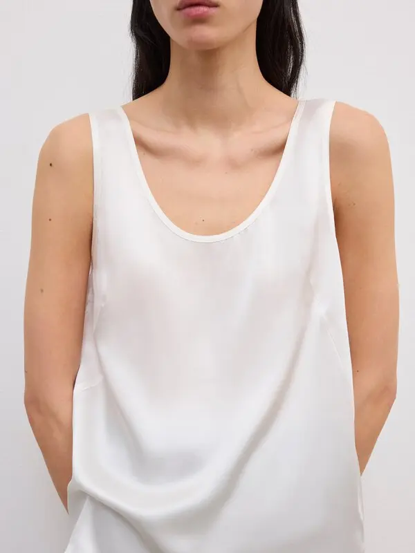HOUSE OF DAGMAR Silk Tank Top