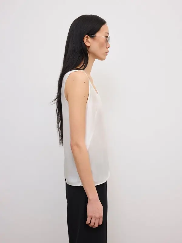 HOUSE OF DAGMAR Silk Tank Top