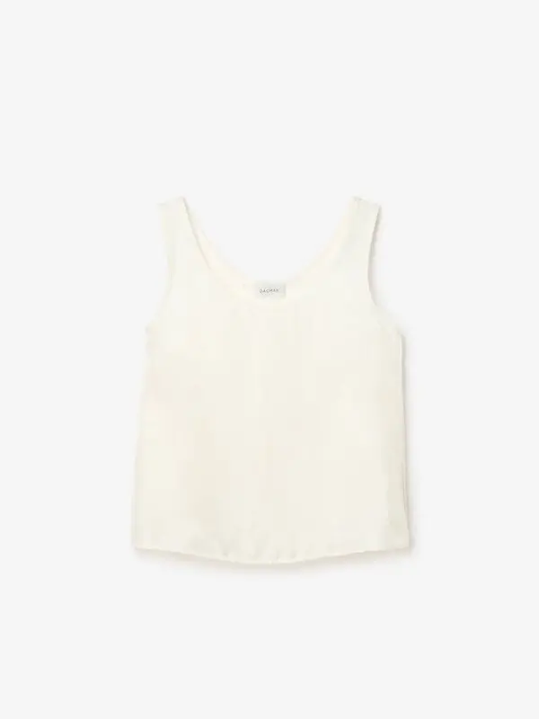 HOUSE OF DAGMAR Silk Tank Top