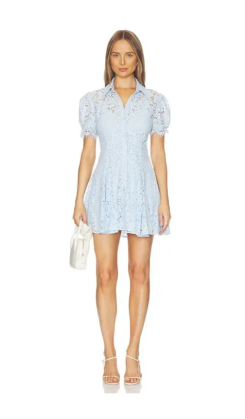 Generation Love Swanetta Lace Dress - Light Blue