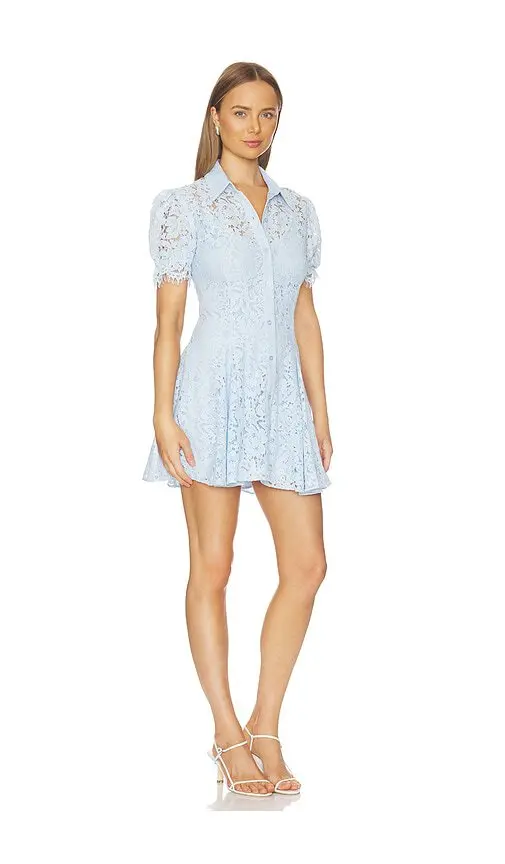 Generation Love Swanetta Lace Dress - Light Blue