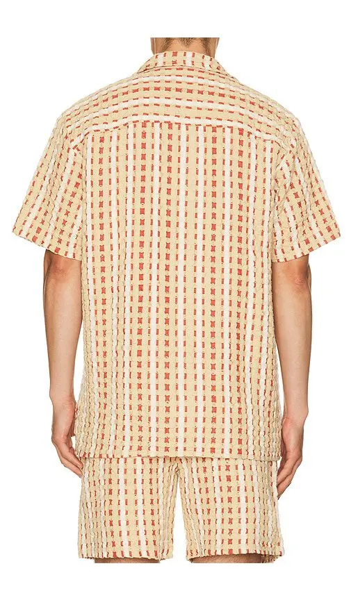 Oas Lano Cuba Shirt In Beige