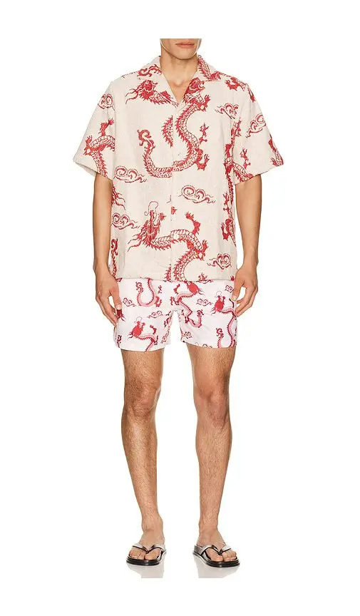 Oas Nimbus Cuba Shirt - Red