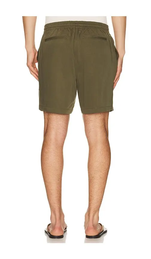 Onia Lyocell Beach Shorts - Agave