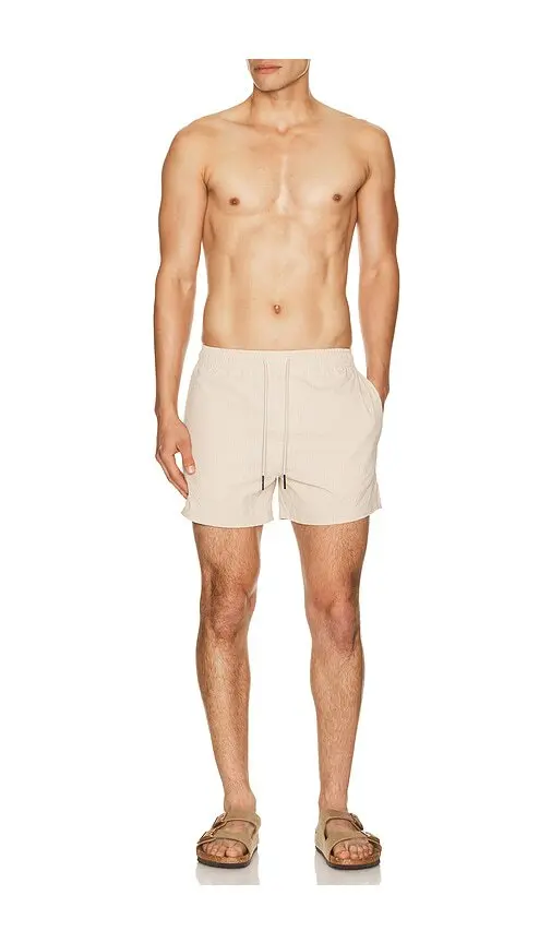 Oas Calo Swim Shorts - Beige