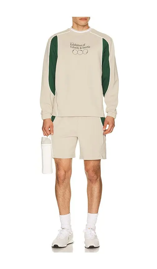 STUDENTS GOLF Exhibition Track Shorts - Sand