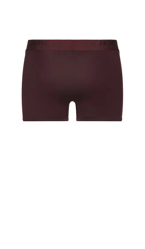 SKIMS 3 Pack Boxer Brief 3 In Burgundy