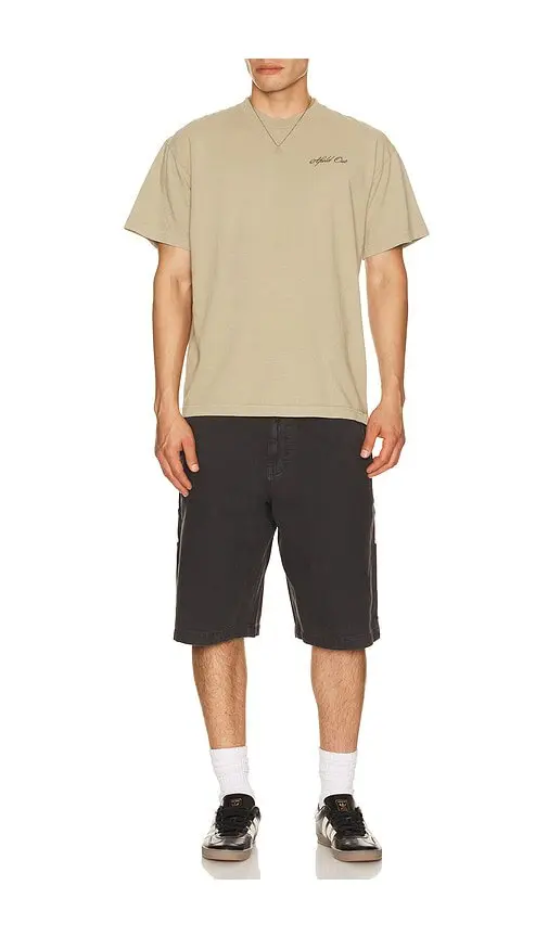 AFIELD OUT Fear T-shirt In Beige