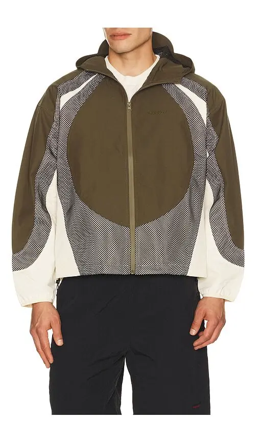 AFIELD OUT Mesh Windbreaker Jacket