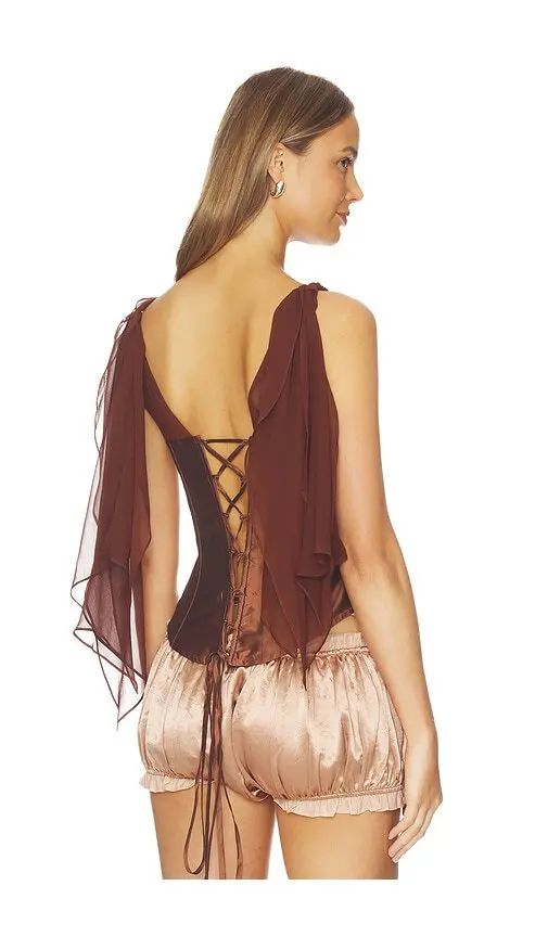 KIM SHUI Kemle Corset Top