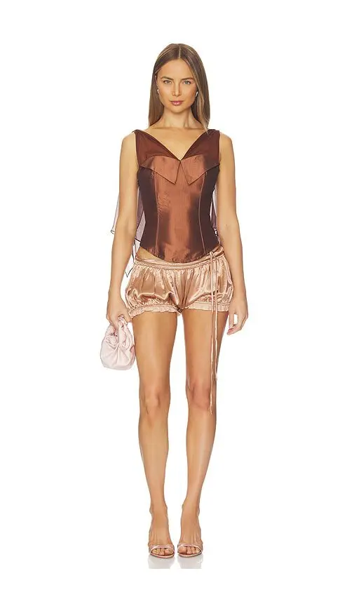 KIM SHUI Kemle Corset Top