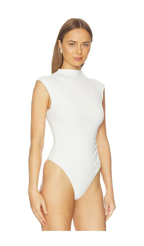 SANS FAFF Mock Neck Bamboo Bodysuit