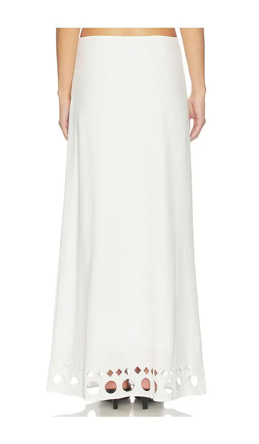 YELLOW THE LABEL Silas Linen Skirt