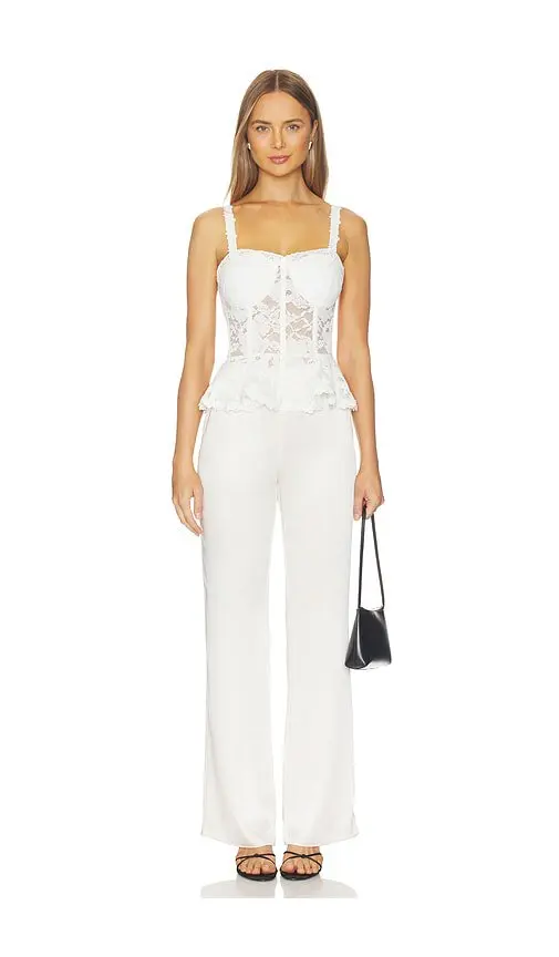 Generation Love Nicole Mesh Lace Bustier