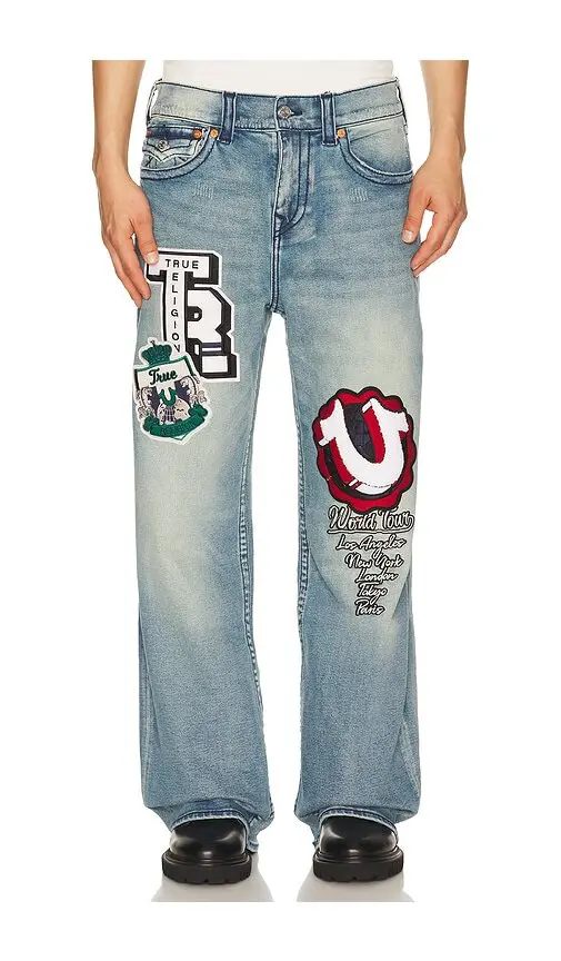 True Religion Patch Vinny Flap Jeans