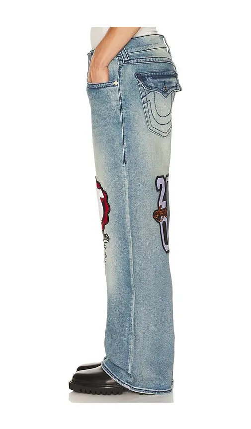 True Religion Patch Vinny Flap Jeans