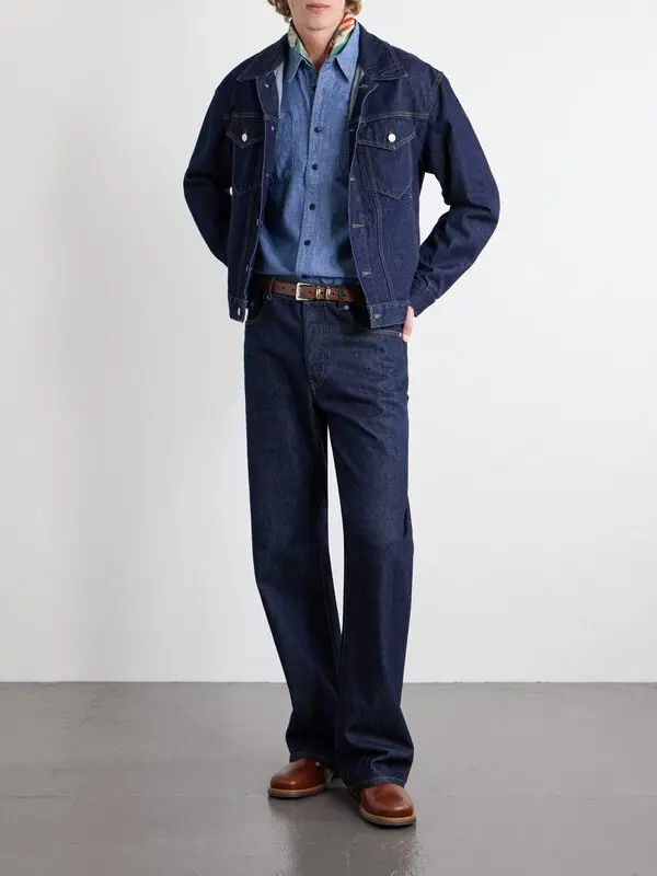 Ralph Lauren Cameron Cotton-chambray Shirt - Blue