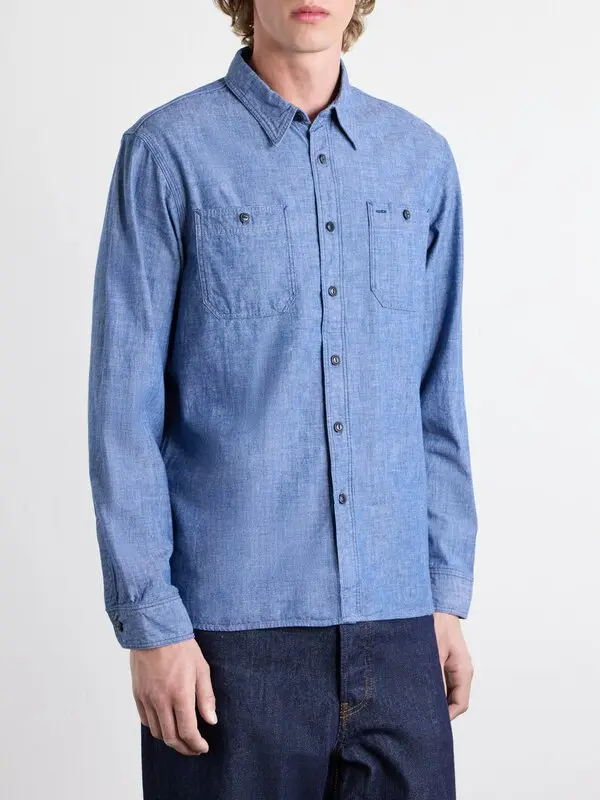Ralph Lauren Cameron Cotton-chambray Shirt - Blue