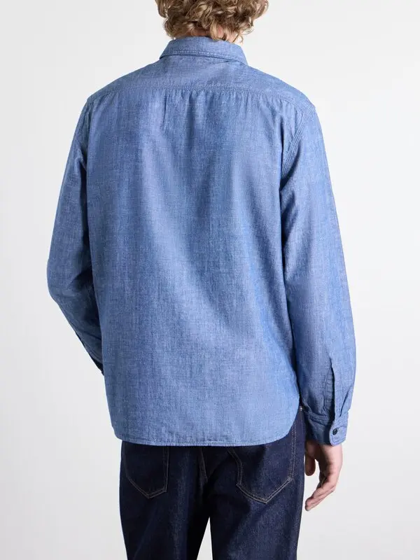 Ralph Lauren Cameron Cotton-chambray Shirt - Blue