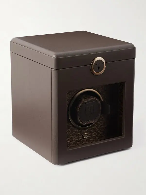 Wolf Single Watch Winder - Brown