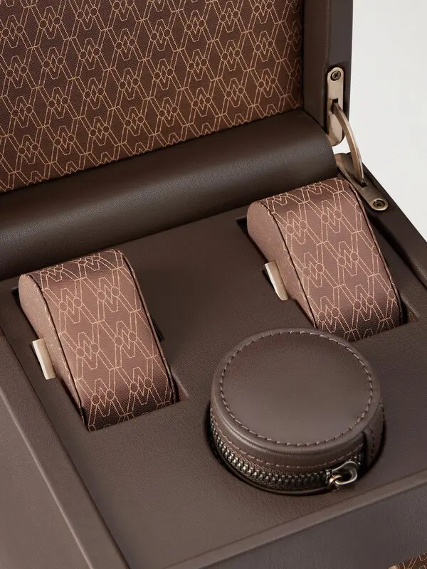 Wolf Single Watch Winder - Brown