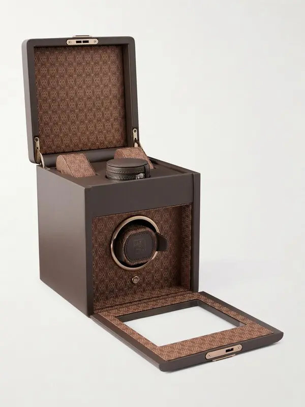 Wolf Single Watch Winder - Brown