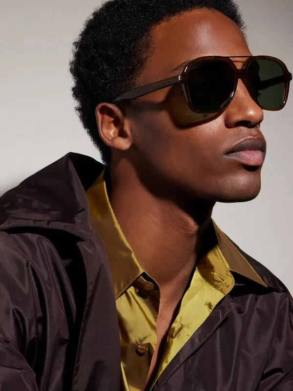 Saint Laurent Aviator Sunglasses