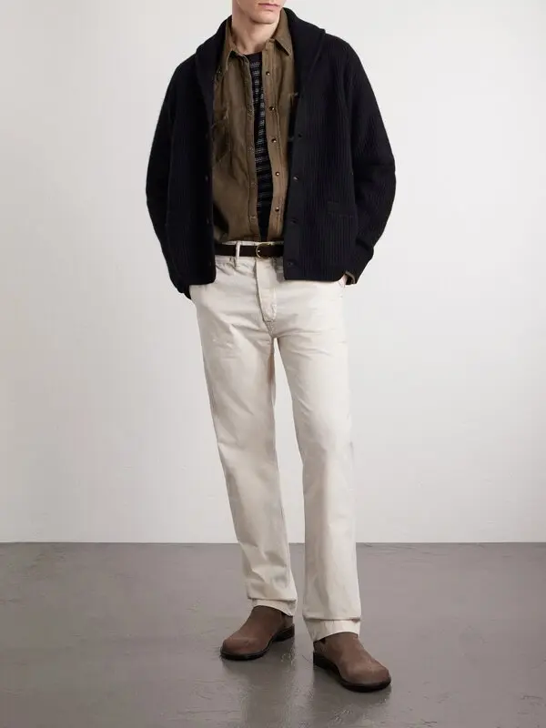 Ralph Lauren Shawl Collar Cashmere Cardigan - Black