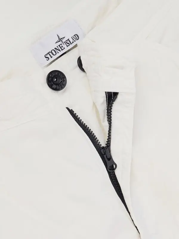 Stone Island Straight-leg Ripstop Cotton-blend Shorts
