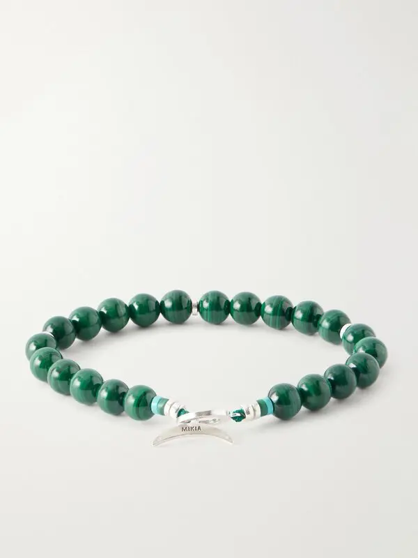 MIKIA Malachite Beaded Bracelet