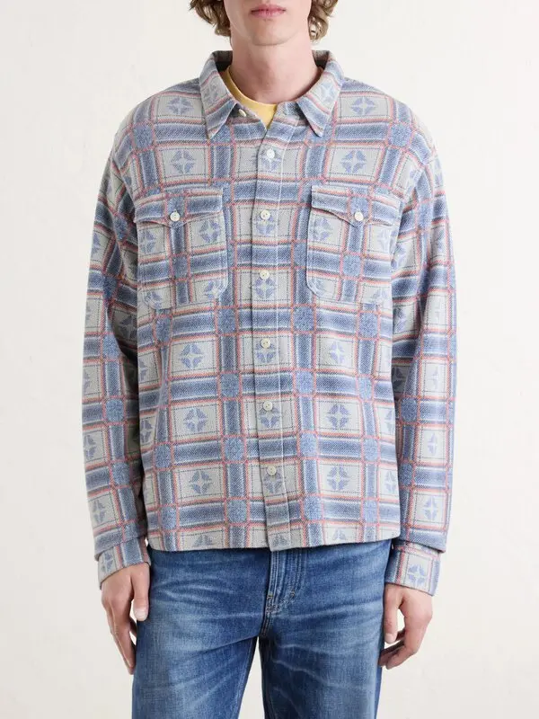 Ralph Lauren Horace Checked Cotton-terry Shirt