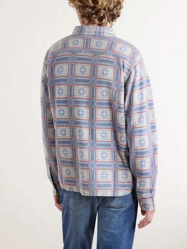 Ralph Lauren Horace Checked Cotton-terry Shirt