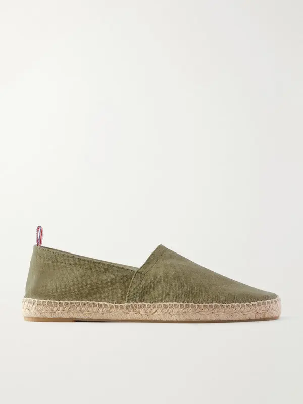 CastaÑer Pablo Canvas Espadrilles - Green