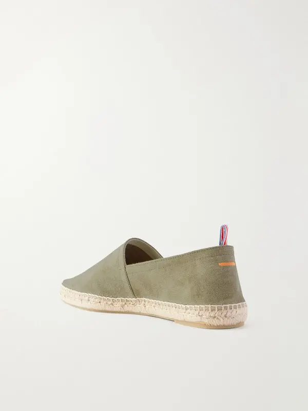 CastaÑer Pablo Canvas Espadrilles - Green
