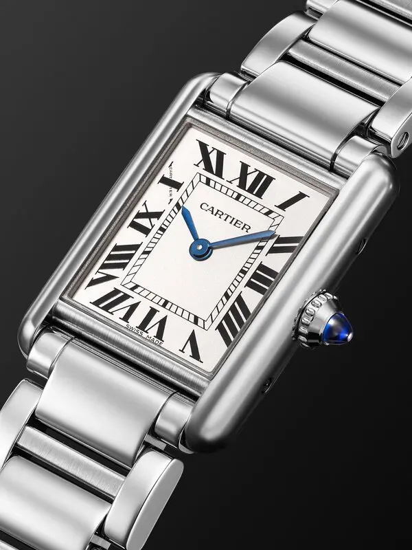Cartier Tank Must De Solarbeat Stainless Steel Watch Ref. Wsta0121