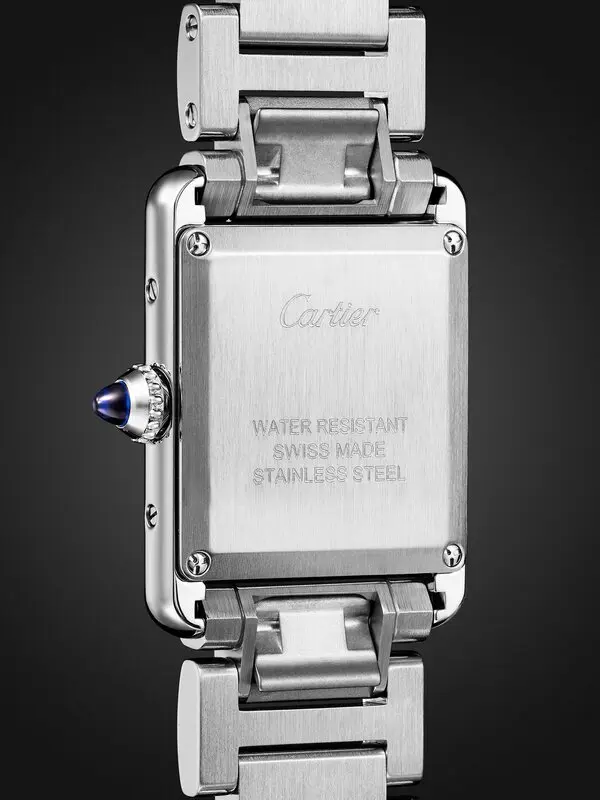 Cartier Tank Must De Solarbeat Stainless Steel Watch Ref. Wsta0121