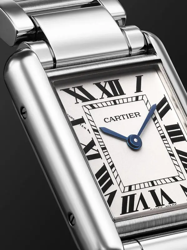 Cartier Tank Must De Solarbeat Stainless Steel Watch Ref. Wsta0121