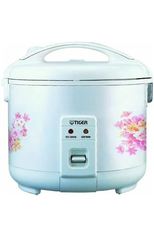 TIGER Rice Cooker And Warmer With Nonstick Inner Pot 10 Cups - Blue