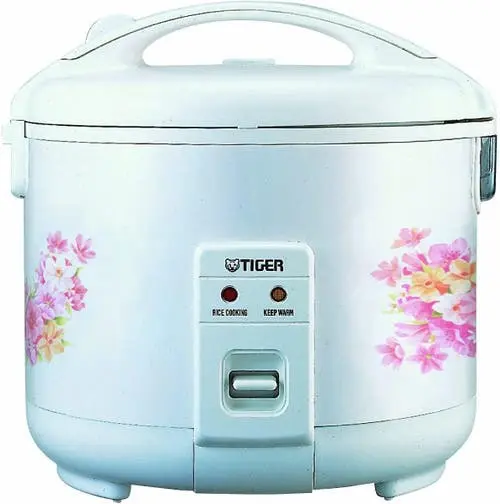 TIGER Rice Cooker And Warmer With Nonstick Inner Pot 10 Cups